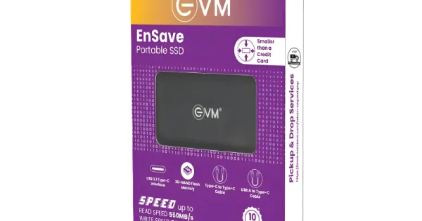 EVM External SSD 256GB Ensave Type-C | Mega Jaipur