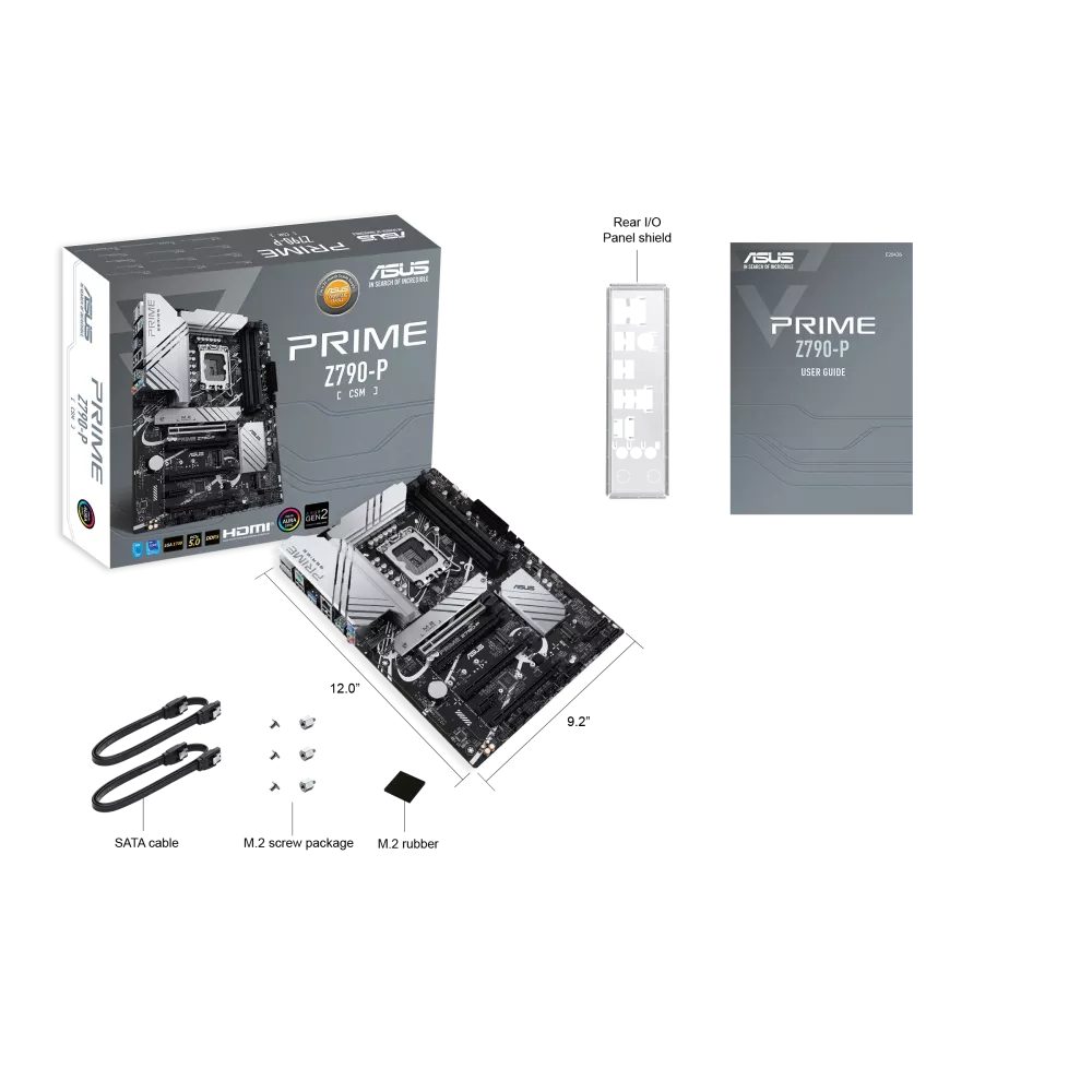 Asus Motherboard Prime Z790 P WIFI CSM DDR5 For Intel 12th ...