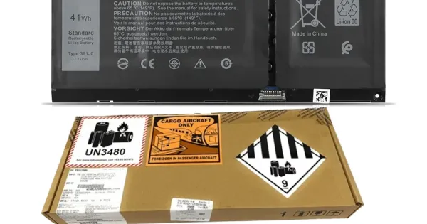DELL LAPTOP BATTERY BOX INSPIRON 14 G91J0 (Box Seal Opened ...