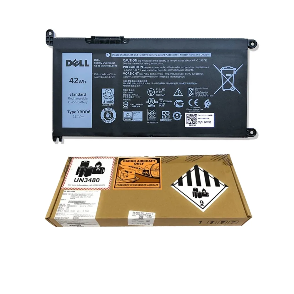 DELL LAPTOP BATTERY BOX INSPIRON 5481 | YRDD6 (Box Seal Opened ...