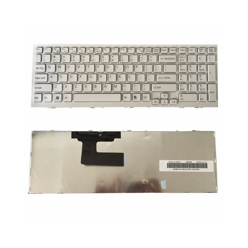 Laptop : Laptop Keyboard For Sony VAIO VPCEE WHITE | Mega ...
