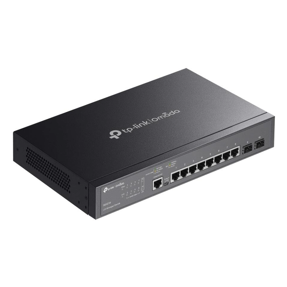 TP-Link Omada 8-Port Gigabit L2+ Managed Switch with 2GE ...