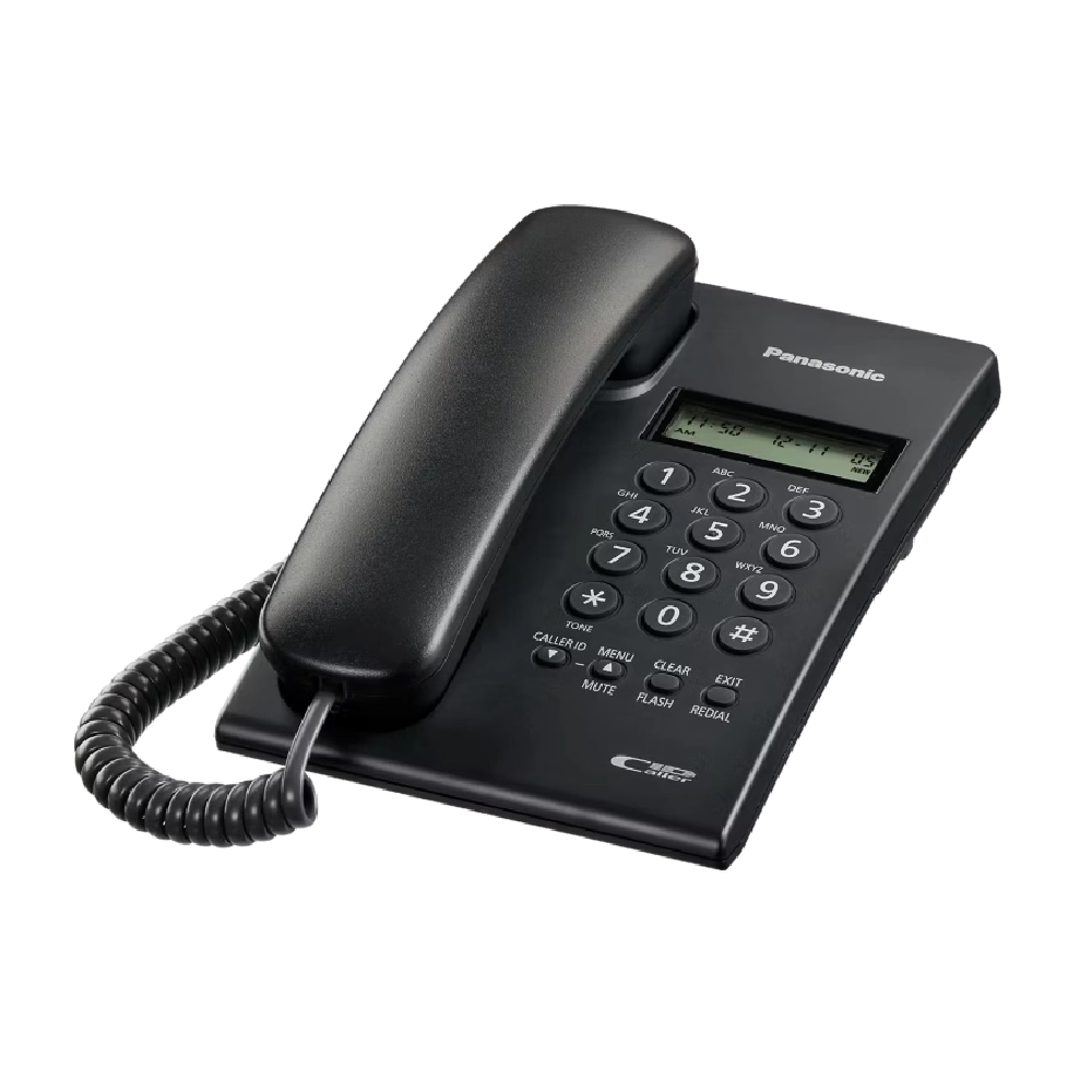 Panasonic Wired Telephone Set with LCD Display 30 REDIAL ...