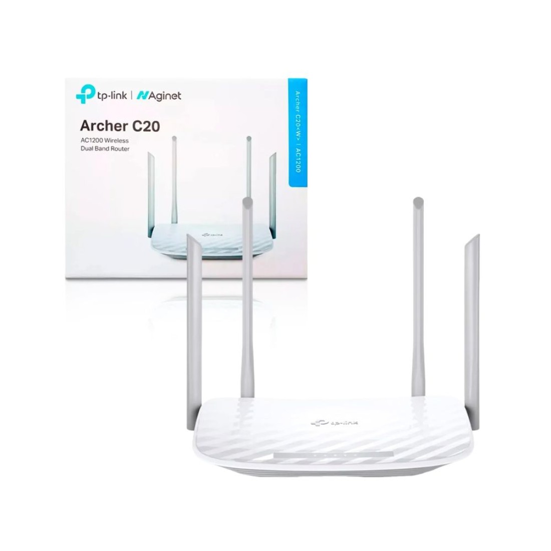 TP-Link Archer C20 AC1200 Wireless Dual Band Router | Mega ...