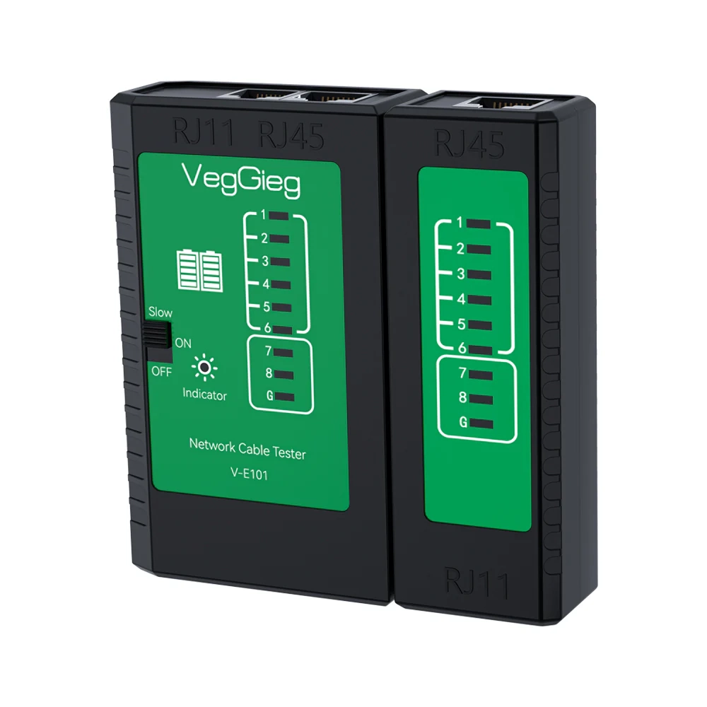Lan Cable Tester (9V Battery Required) | Mega Jaipur