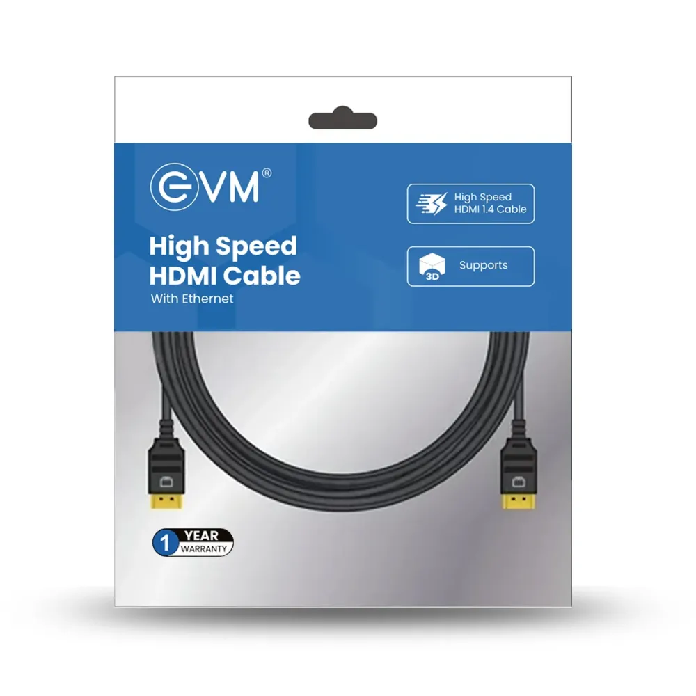 EVM HDMI Cable 1.5m | Mega Jaipur