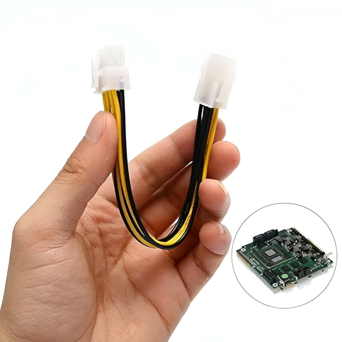 Multybyte 4Pin To 8Pin Cpu Power Adapter Cable | Mega Jaipur