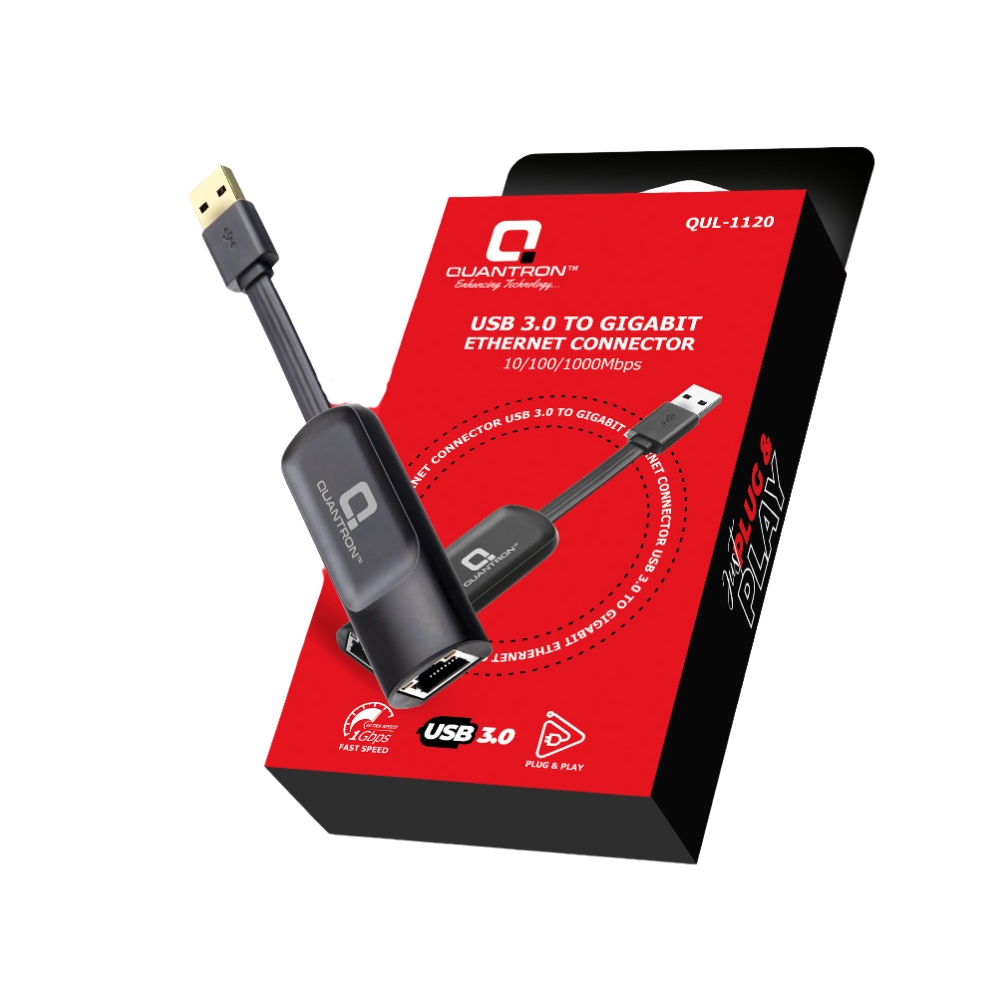 Quantron USB to Lan Giga Converter (QUL-1120/1130) | Mega ...