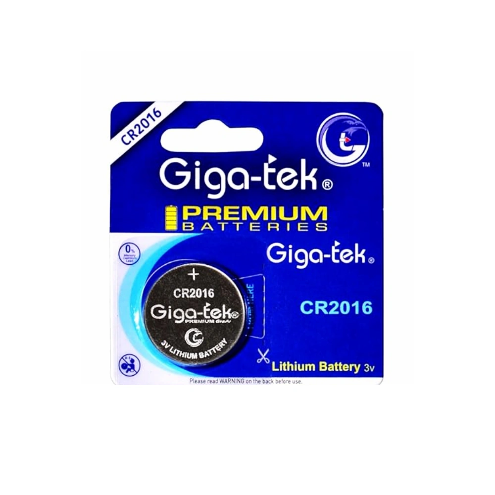 Gigatek CR2016 Cmos Battery 3V | Mega Jaipur