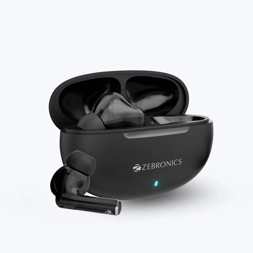 Zebronic Wireless Bluetooth Earbuds Black Zeb Chime (ZEB-PODS ...