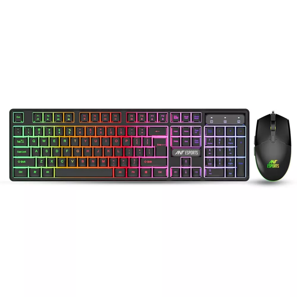 Keyboard | Combo : Ant Esports KM1650 USB RGB Gaming Keyboard ...