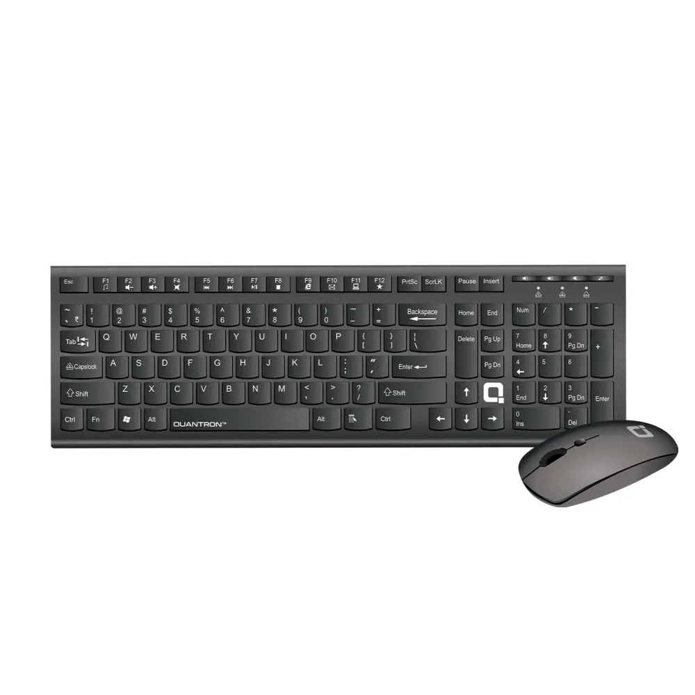 Peripherals : Quantron Wireless Keyboard Mouse Combo QKB-20 ...