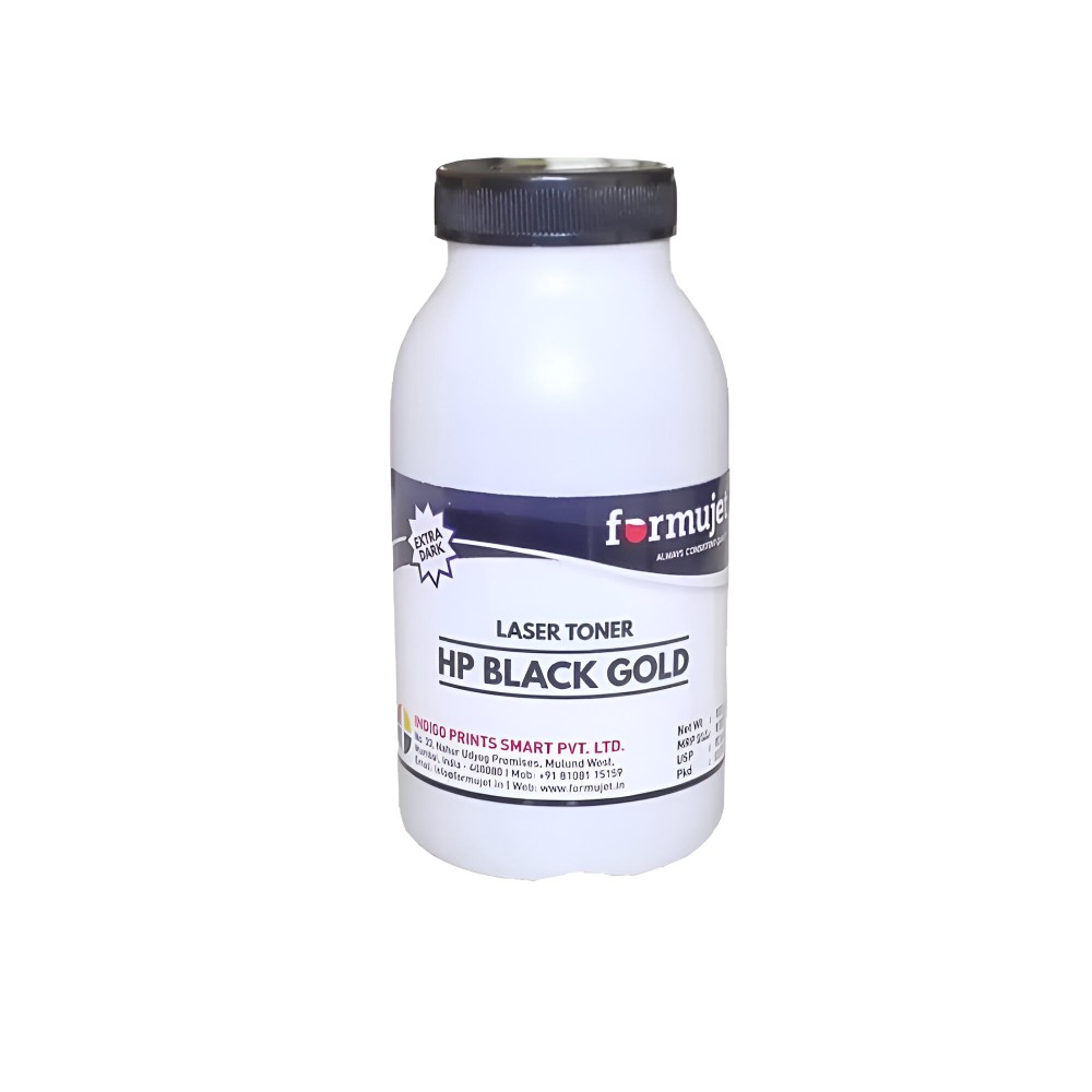Formujet Laser Toner Powder HP 12A Katon 120gm Black Gold ...