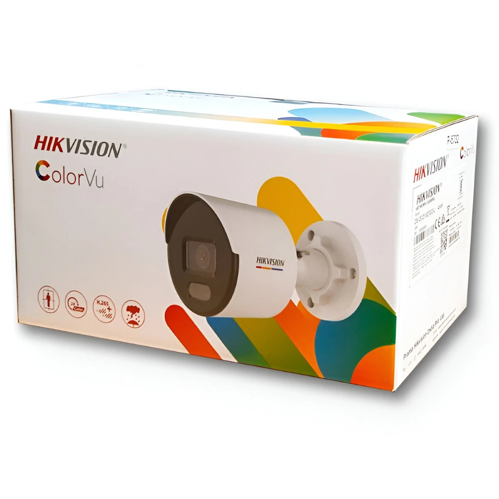 IP Camera : Hikvision IP 2MP ColorVu Lite Bullet CCTV Outdoor ...