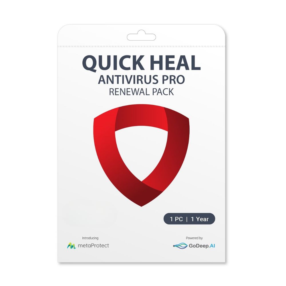 Quick Heal Pro LR1UP Antivirus 1 User 1 Year Antivirus (Renewal)